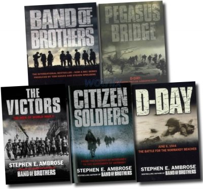 Stephen Ambrose 5 Books Pack Set Band of Brothers Collection RRP: £ 42. ...