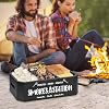 Amazon.com: Smores Caddy, Wooden S'mores Station with Handles ...