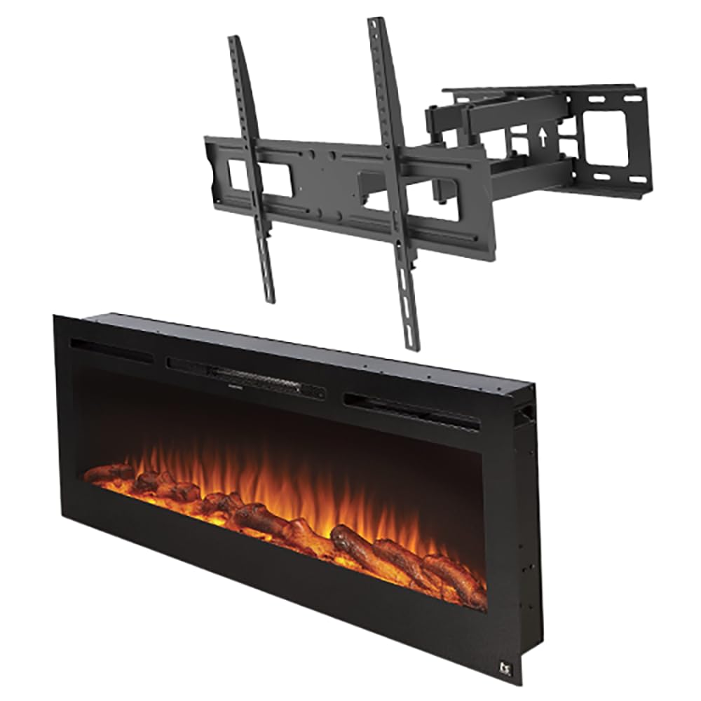 Amazon.com: Touchstone Fireplace and TV Mount Bundle - The Sideline™ 50 ...