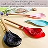 Amazon.com: MTOMDY 10 Pieces Colorful Spatula Rest, silicone spoon rest ...