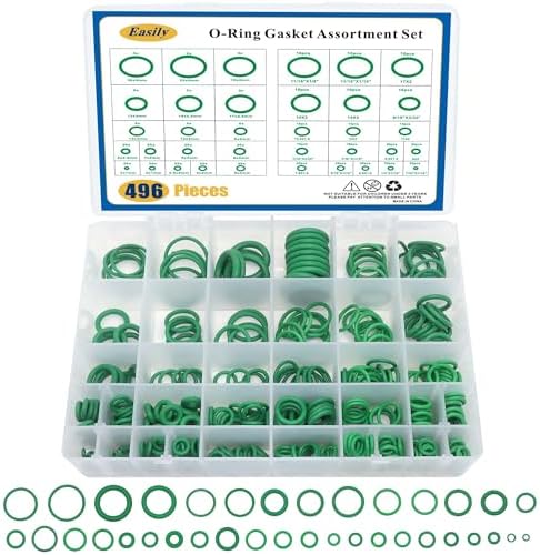 Amazon.com: Zlirfy 495PCS SAE Metric & Inch O Ring Kit with O-Ring Pick ...