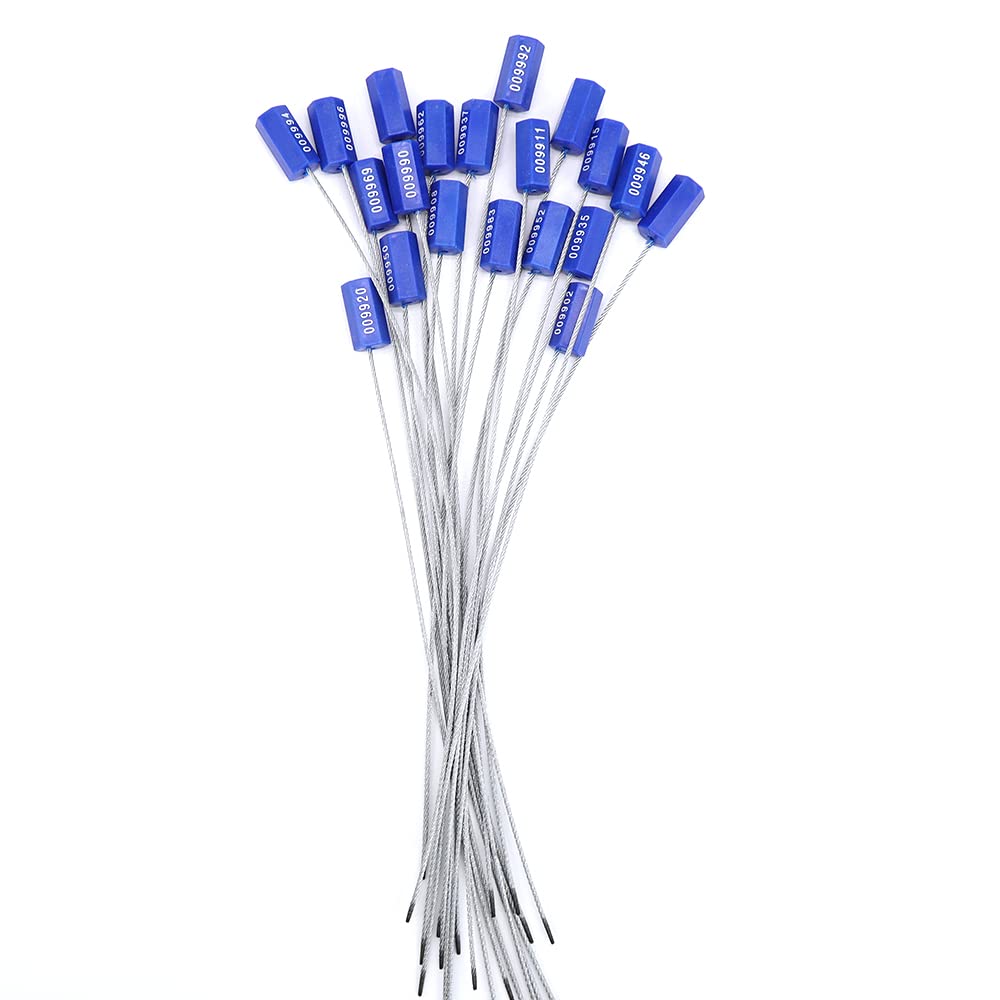 Snapklik.com : FANXIANG 20pcs Security Cable Seals Numbered Security ...