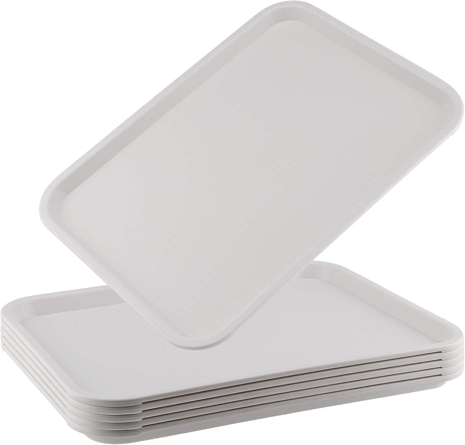 Amazon.com: ZOENHOU 6 Pack 14 x 10 Inch Plastic Fast Food Tray ...