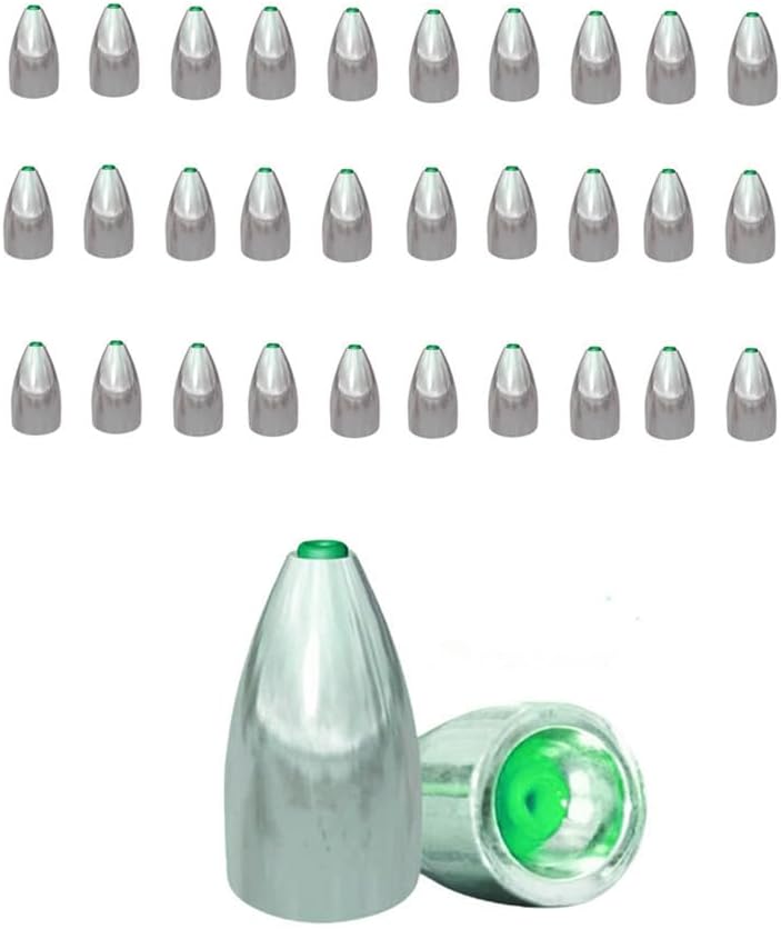 Amazon.com : TOASIS Fishing Steel Weights Rubber-core Tube Sinkers (3 ...