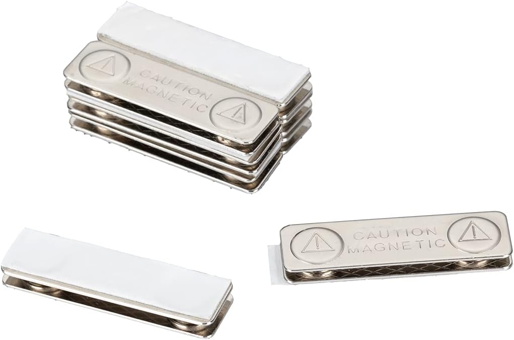 Amazon.com: T up 6 Sets Badge Magnets Backing Magnetic Name Tag Holders ...