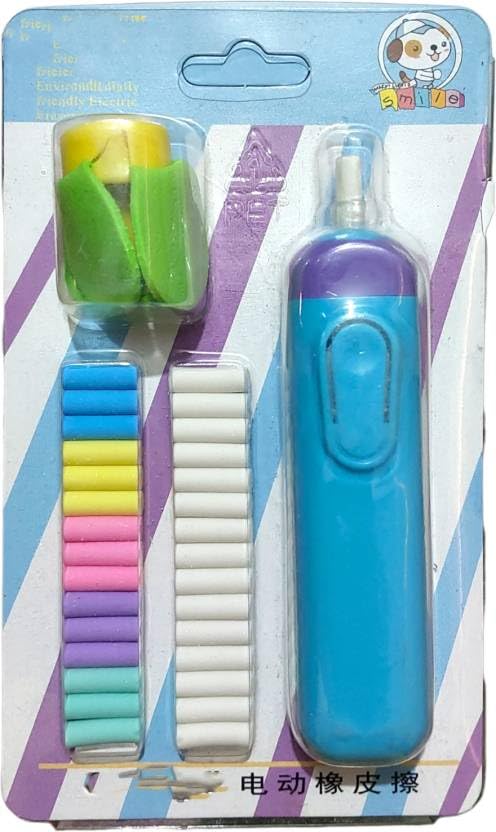 APCATIO Electric erasers for Kids with Fan. 30 Refills : Amazon.in ...