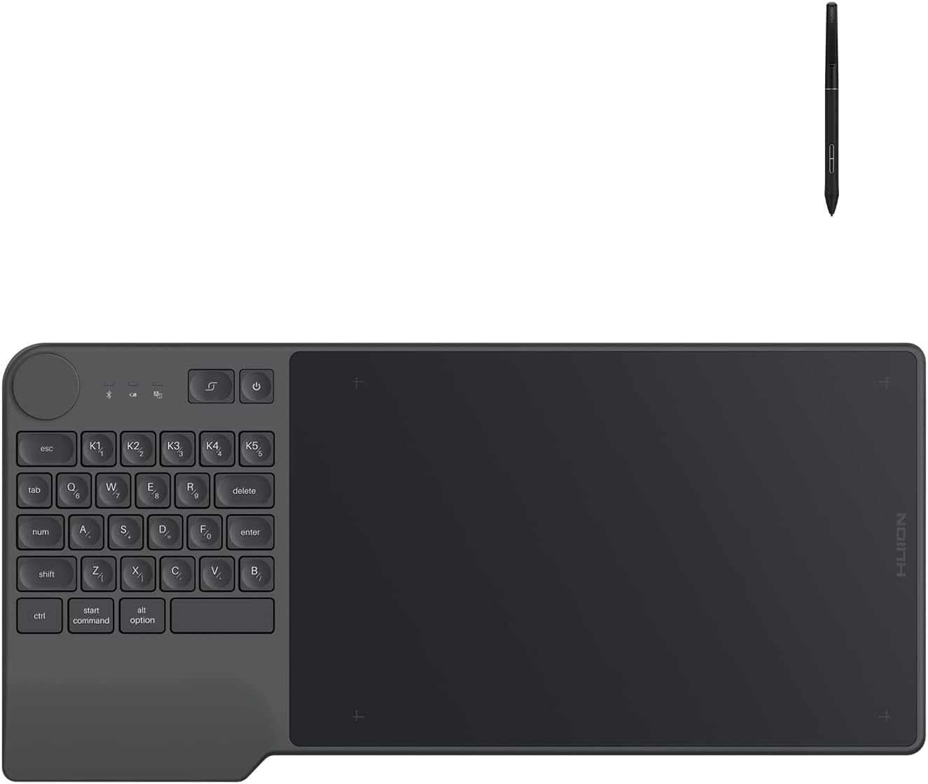 Amazon.com: Wireless Graphics Drawing Tablet HUION Inspiroy Keydial ...