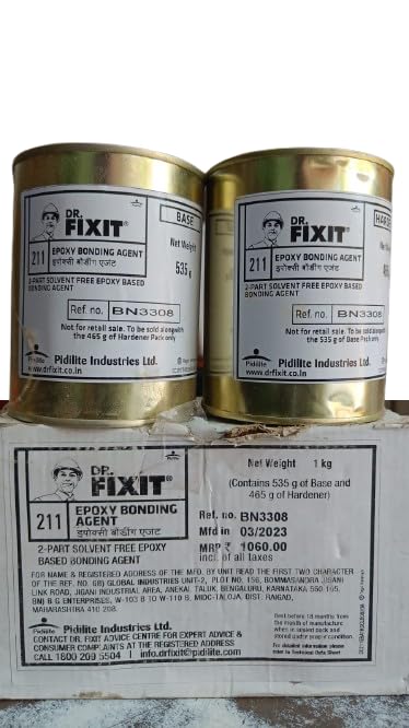 Epoxy Bonding Agent - 1Kg, Suitable for Bonding new to old concrete ...