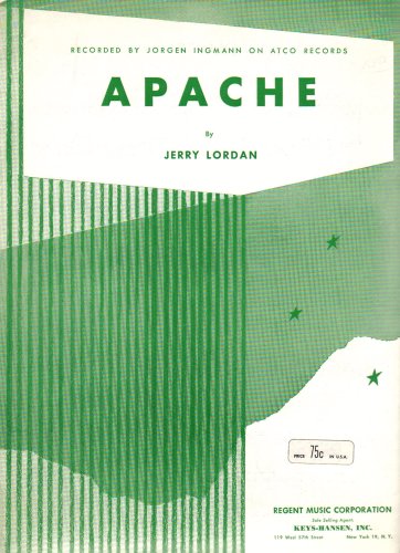 Apache (Piano Solo): Jerry Lordan: Amazon.com: Books