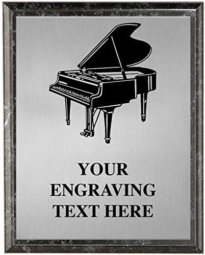 Amazon.com : Piano Plaques, Personalized Music Piano Recital Trophy ...