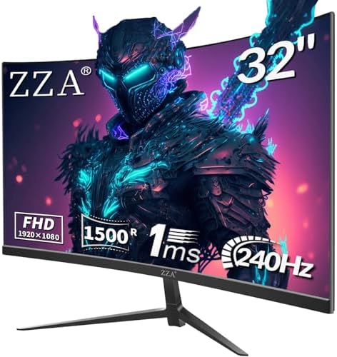 Amazon.com: MSI G32C4X, 32" Gaming Monitor, 1920 x 1080 (FHD) Curved ...