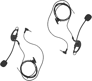 Amazon.com: HELETUL Referee Communication Headset 3.5mm Wired Socker ...