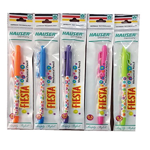 Hauser Fiesta 0.5 mm Mechanical Pencil (Pack of 20 Pencils) : Amazon.in