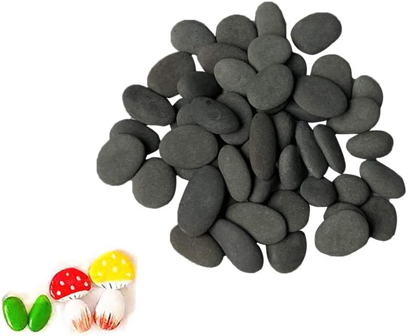 Amazon.com: Lifetop 50pcs Tiny Painting Rocks DIY Rocks for Painting ...