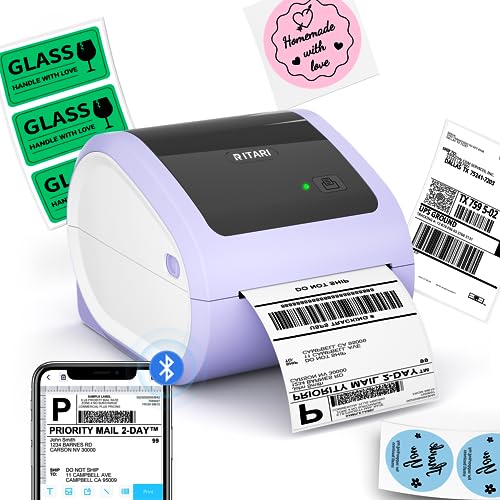 Snapklik.com : Itari Bluetooth Shipping Label Printer 4x6 Thermal Label ...
