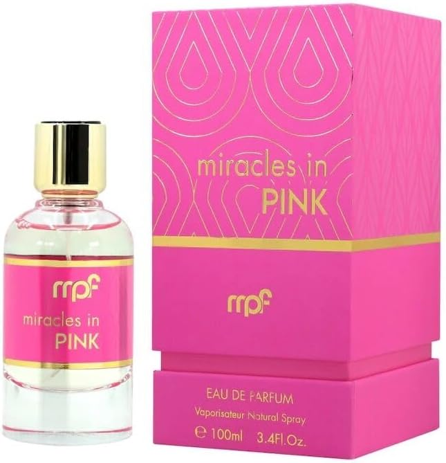 Amazon.com : MPF MIRACLES IN PINK 100ml 3.4oz EAU DE PARFUM Spray ...