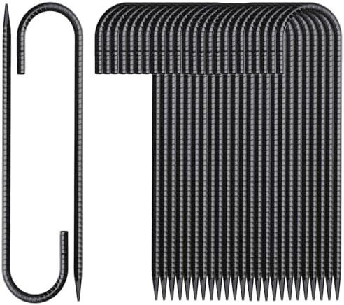 Amazon.com : Vodaland Iron Ground Rebar Stakes, Heavy Duty Rod Anchors ...