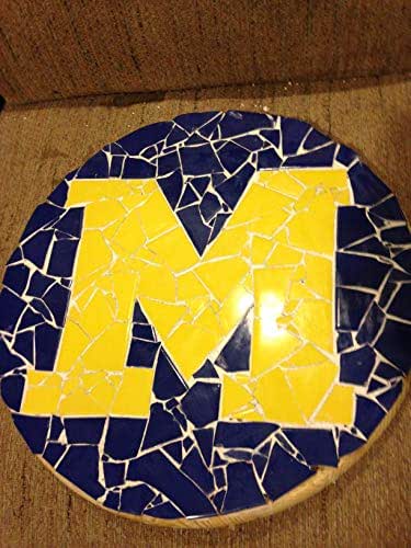 Amazon.com: Michigan Wolverine Tile Table : Home & Kitchen
