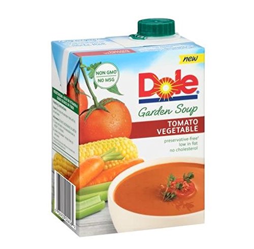 Amazon.com : Dole Garden Soup, Tomato Vegetable, 26oz : Grocery ...