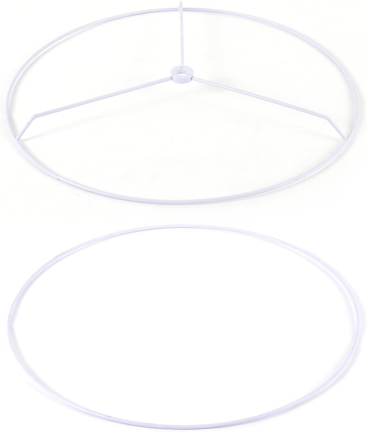 6/8/10 Inch Metal Lampshade Ring Set (2 Pcs Each) - Heavy Duty Lamp ...