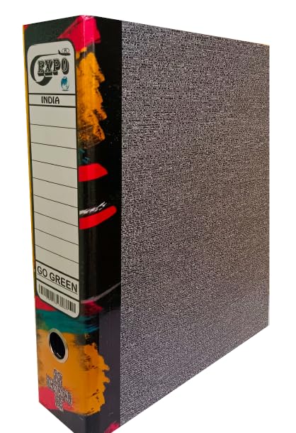 A M S Expo Lever Arch Box File Pack of 4 : Amazon.in: Office Products
