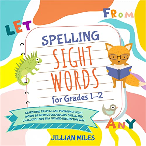 Amazon.com: Spelling Sight Words for Grades 1-2: Learn How to Spell and ...