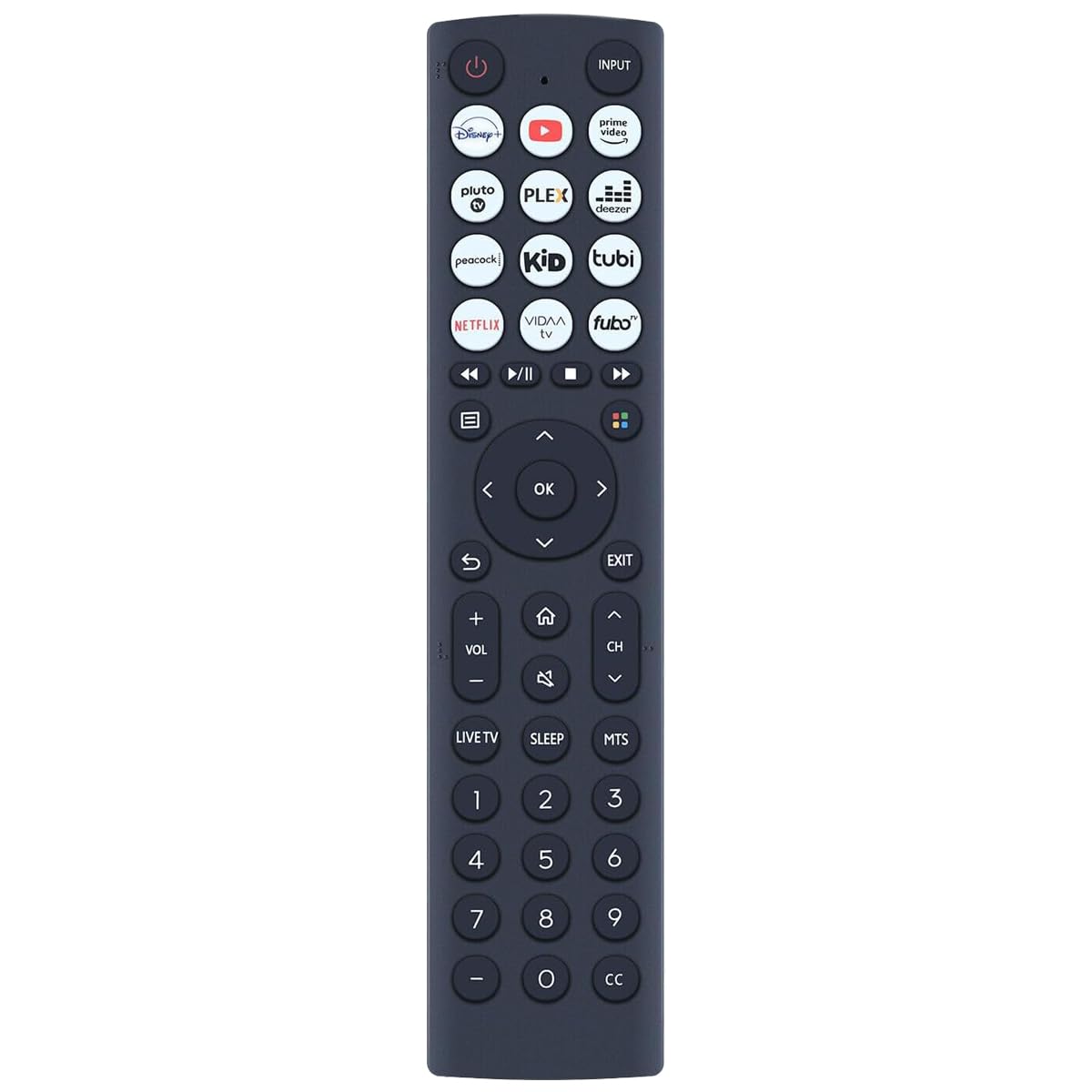 Amazon.com: ERF2B36H Remote Control Replacement for HISENSE Smart TV ...