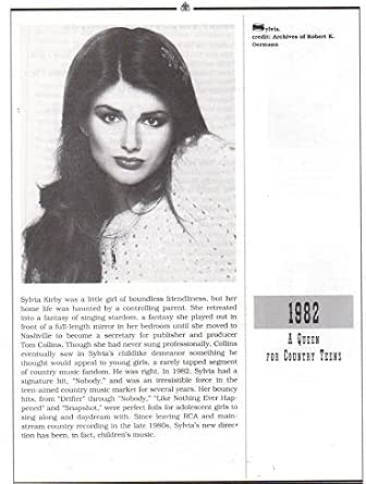 Amazon.com: Sylvia Country Singer original clipping magazine photo 2pg ...