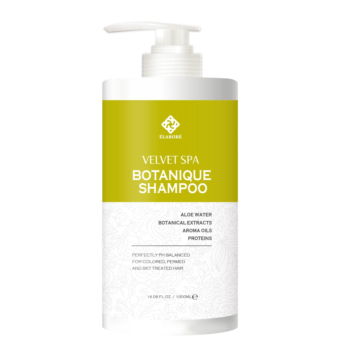 Buy Elabore Velvet Spa - Botanique Shampoo (33.8 fl.oz / 1000ml) Online ...