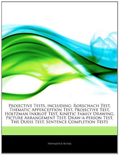Amazon | Articles on Projective Tests, Including: Rorschach Test ...