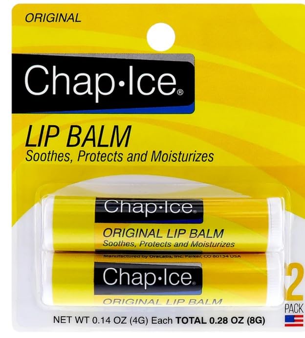 Amazon.com : Generic 2 Stick Pack of Original Chap-Icee Lip Balm ...