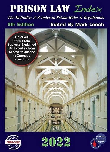 Amazon | THE PRISON LAW INDEX 2022: The Definitive Annual A-Z Guide to ...