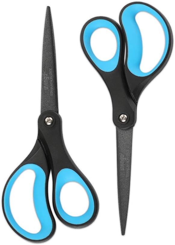 MARBIG(R) 975470 Scissors - Comfort Grip Assorted 135mm : Amazon.com.au ...