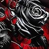 Amazon.com: AILONEN Red Rose Comforter Set Queen Size, 3D Red Floral ...