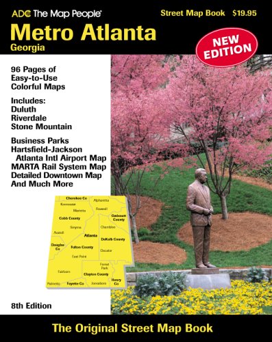 ADC The Map People Metro Atlanta, Georgia: ADC the Map People ...
