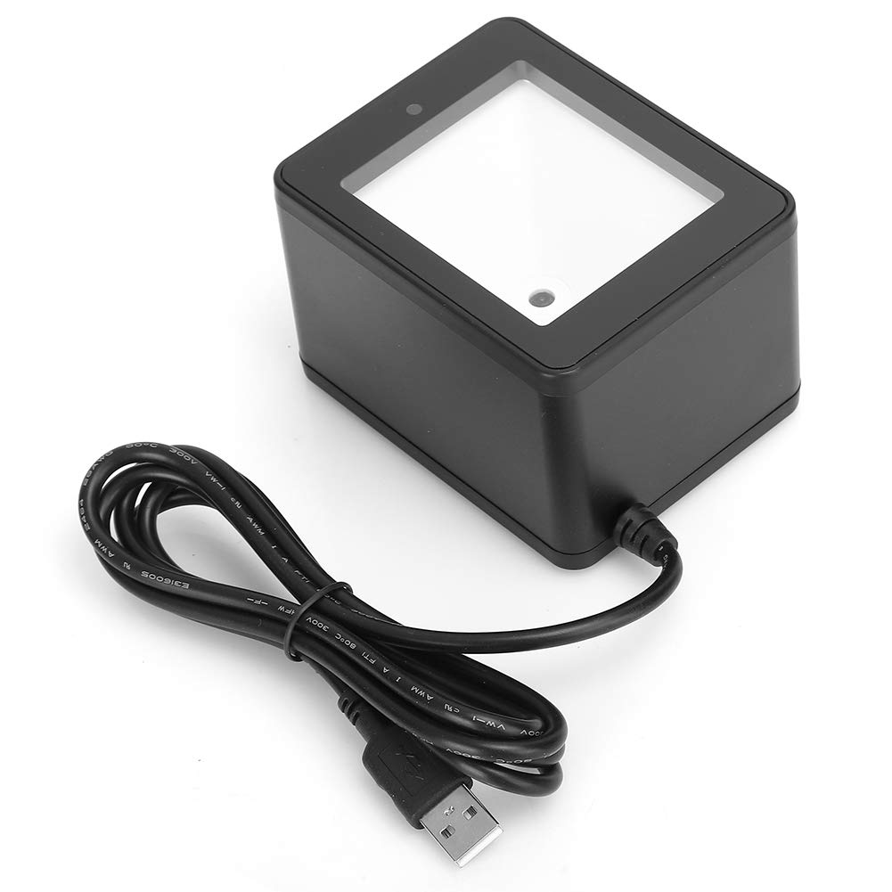 Buy QR Barocde Scanner, CMOS Desktop Barcode Scanner with Large ...