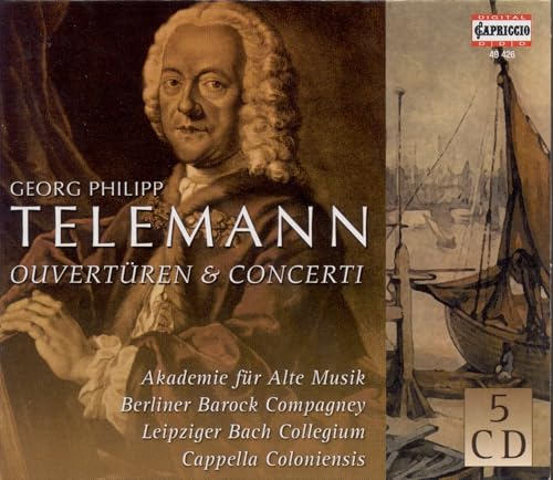 Telemann, G.P.: Overtures / Concertos / Chamber Music de VARIOUS ...