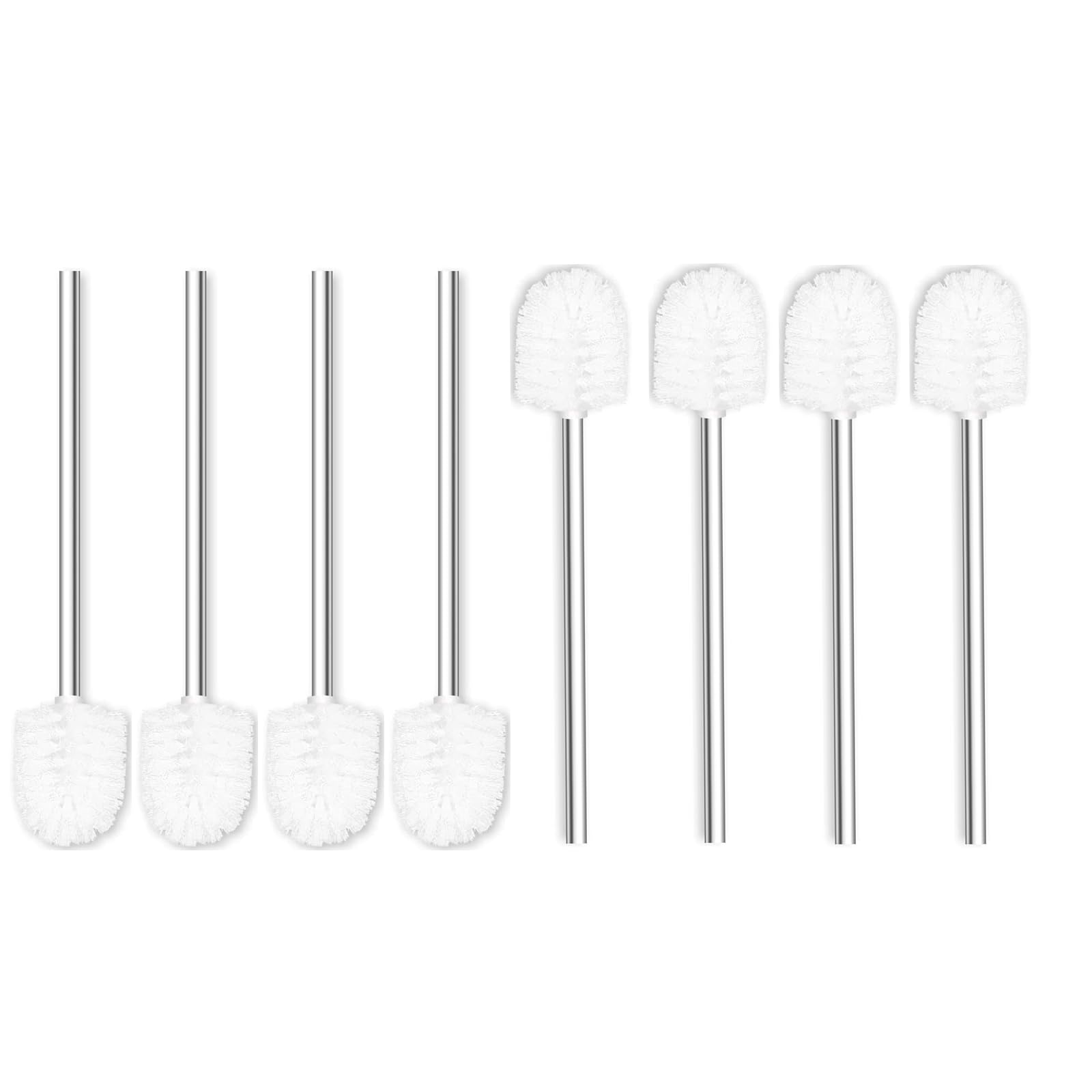Amazon.com: 8pcs Toilet Brush Toilet Bowl Brush Set Replacement Heads ...