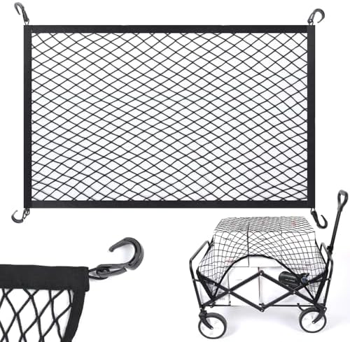 Amazon.com: Wagon Cargo Net for Collapsible Foldable Wagon, Beach Cart ...