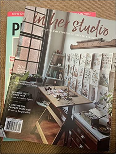 In her studio magazine Feb/Mar/Apr 2022 & the science of personality ...