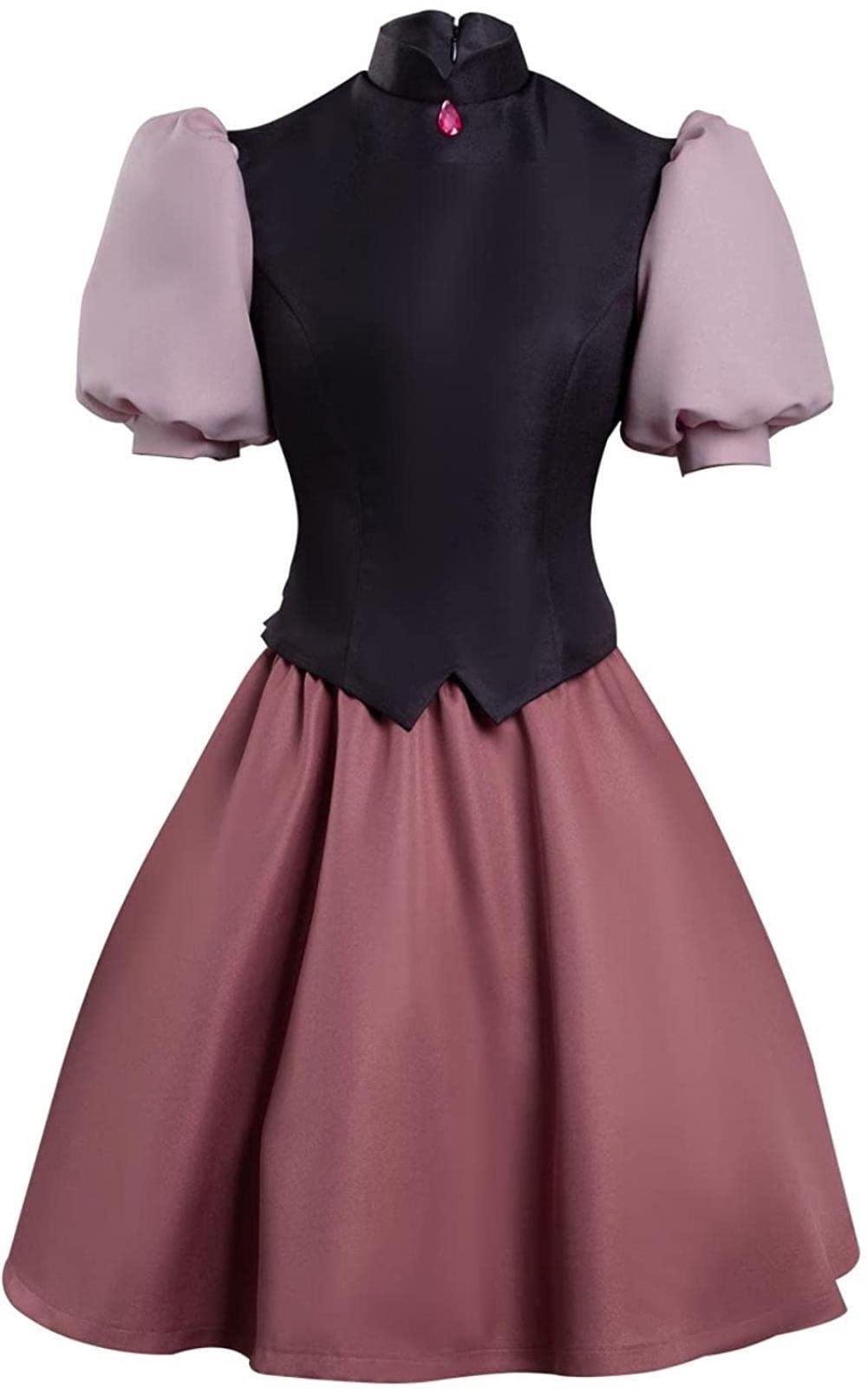 Buy QINLMITE The Owl House Amity Blight Cosplay Costume Prom Dress Puff ...