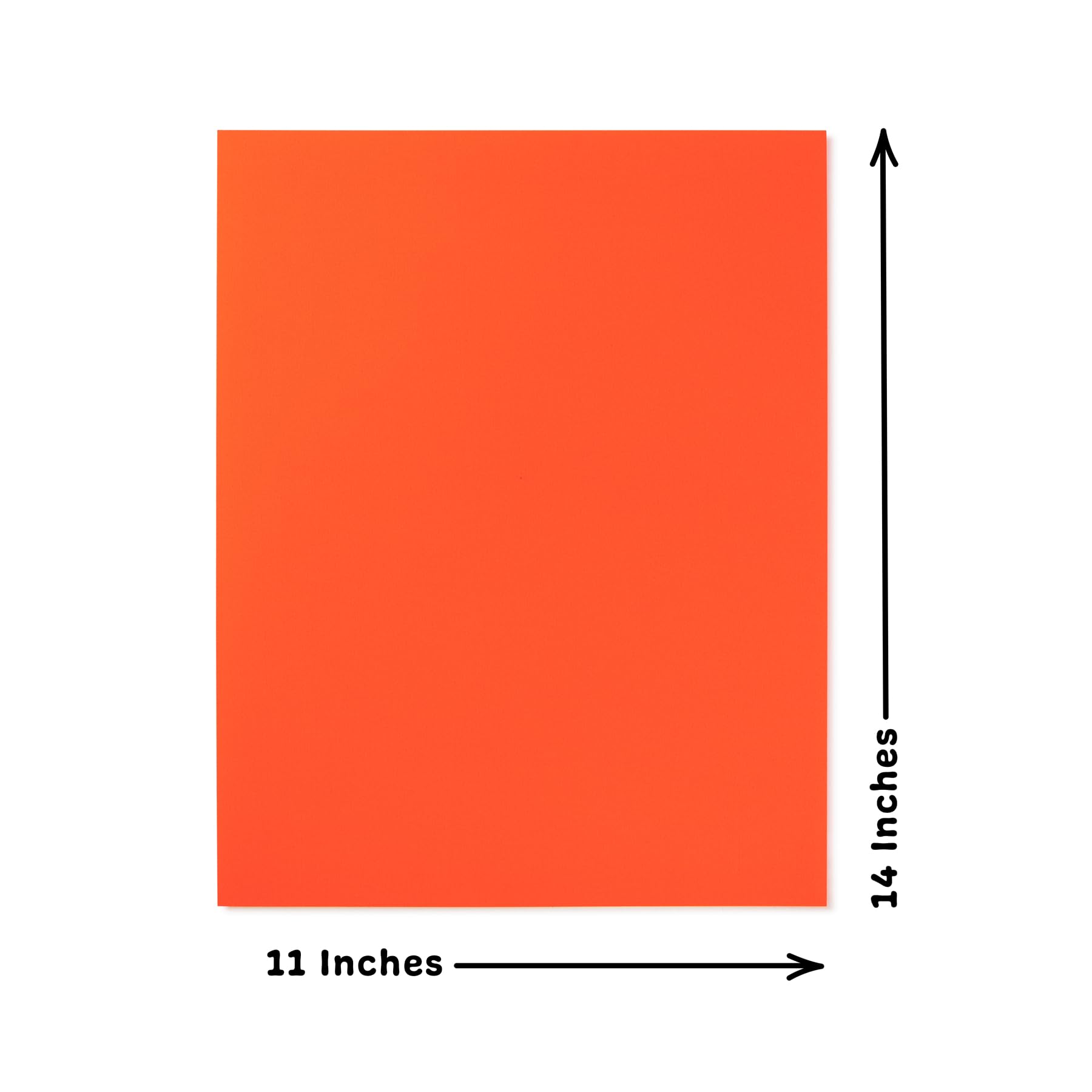 Snapklik.com : Hygloss Neon Poster Board - 11 X 14 Inch Fluorescent Red ...