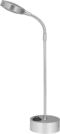 Realspace™ Adjustable LED Task Lamp, Adjustable, 11-1/2"H, Brushed ...