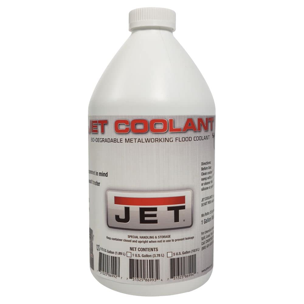 Snapklik.com : Jet Tools - 1/2 Gallon JET Bio-Degradable MW Flood Coolant