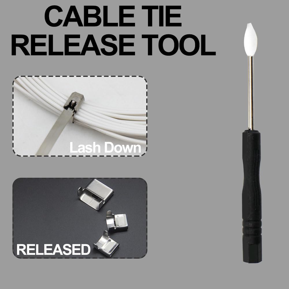Snapklik.com : AIRTAK Stainless Steel Cable Ties Tool Zip Gun