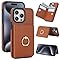 Amazon.com: EVOYORUI iPhone 15 Pro Max Phone case with Holder, Rotating Ring Holder, Lightweight ...