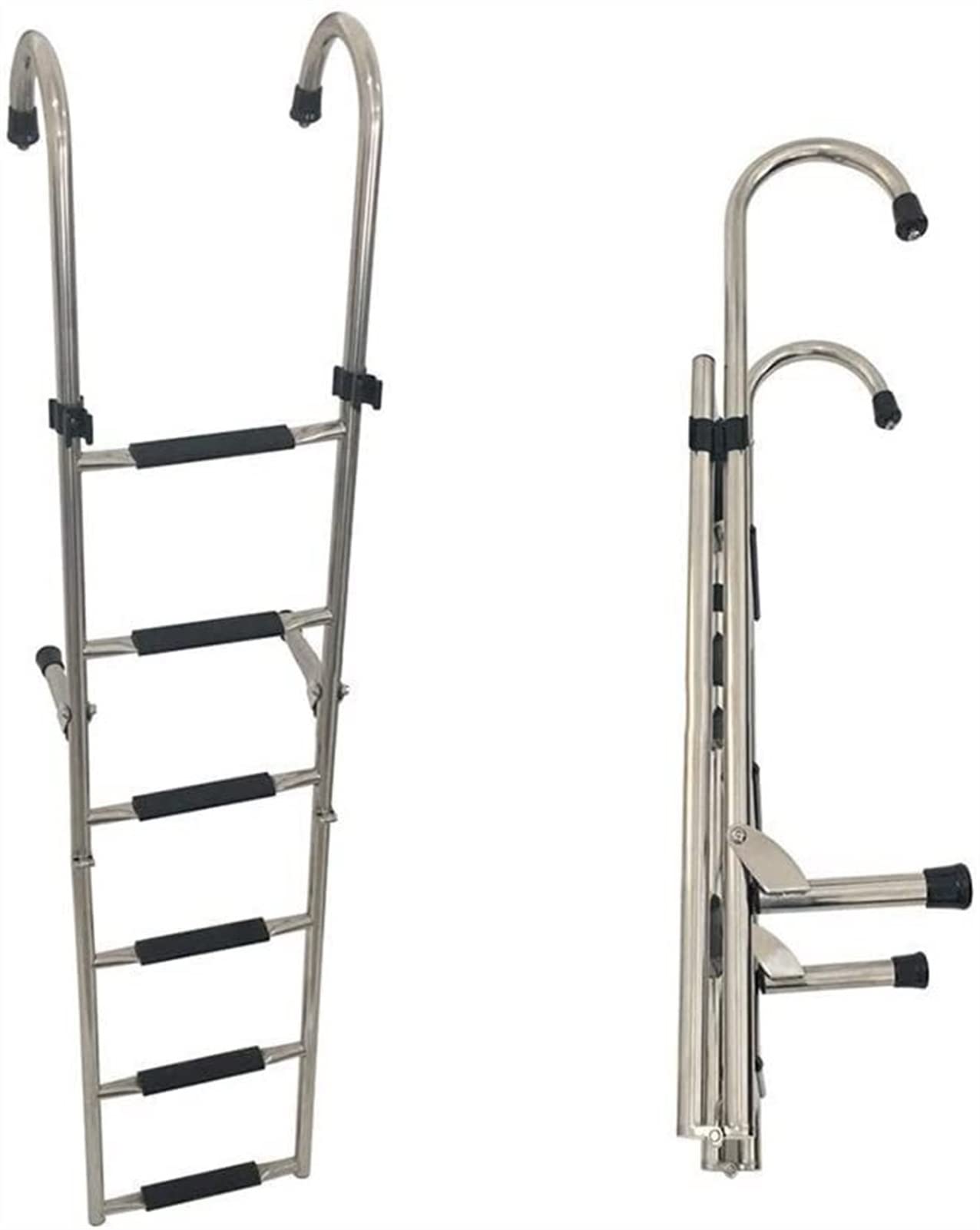 Buy Marine Yacht Extendable Ladder, Drop Down Boarding Ladder ...