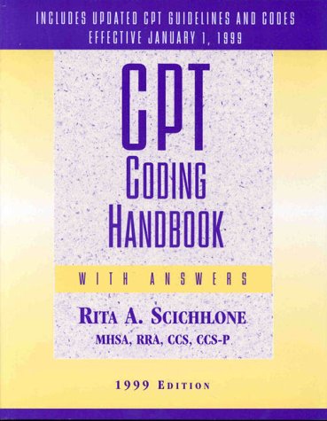 Cpt Coding Handbook: 1999: 9781556482748: Medicine & Health Science ...