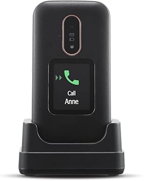 Doro 6880 4G Unlocked Flip Mobile Phone for Seniors with Talking Number ...