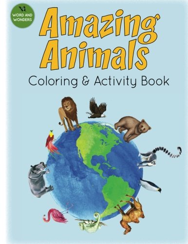 Amazing Animals Coloring and Activity Book: Pickett, Cheryl ...